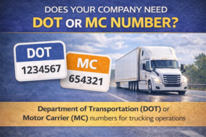 Everything about DOT and MC numbers - Logity Dispatch