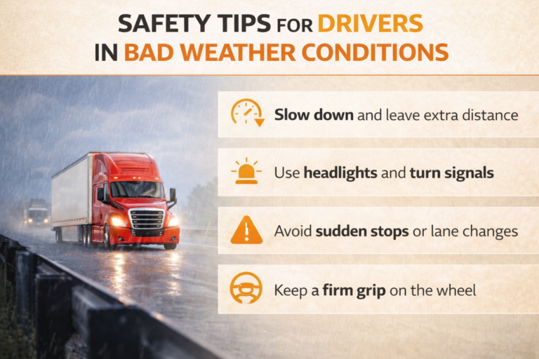 Stay Safe on the Road: Tips for Driving in Bad Weather
