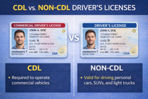 CDL vs. Non-CDL Licenses: Unraveling the Differences