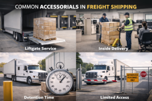 10 Most Common Accessorials in Freight Shipping - Logity Dispatch