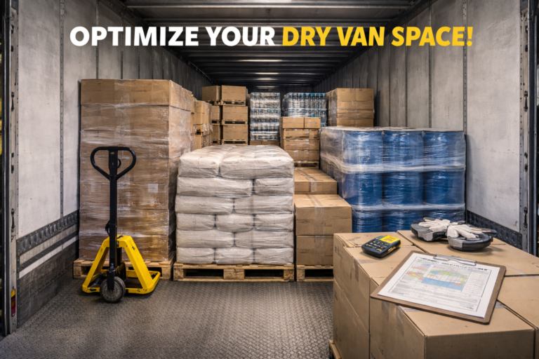 How to Optimize Your Dry Van Space? | Logity Dispatch