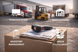 What are the four major functions of logistics? | Logity Dispatch